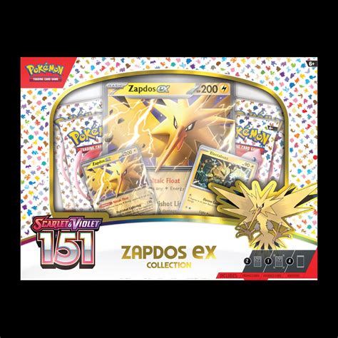 Pokemon TCG Set 151 Zapdos Ex PKMNshop Pl