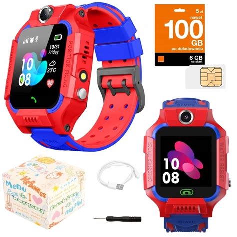 Smartwatch Dla Dzieci Zegarek Lokalizator Lbs Sim ZeeTech Sklep