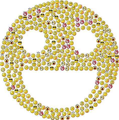 Emoticons Emoji Smileys Gráfico vetorial grátis no Pixabay