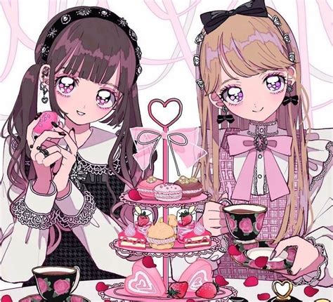 Dibujosおしゃれまとめの人気アイデアPinterestMadame Red 芸術的アニメ少女 漫画アート 病みかわいい イラスト