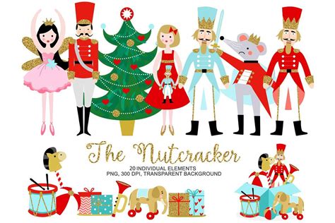 Nutcracker Clipart Christmas Ballet Nutcracker Image Nutcracker