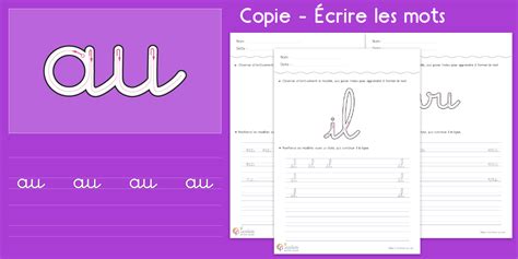 PDF Fiche décriture cursive GS à imprimer Apprendre à écrire en cursive
