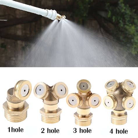PULVERISATEUR B 2 Hole Buse De Brumisation En Laiton De 1 2 Pouces