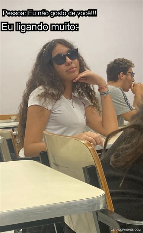 Eu não gosto de você Gerador de Memes