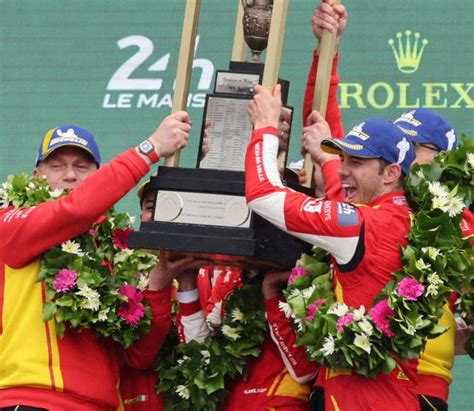 24 Heures du Mans Ferrari remporte une édition danthologie auto