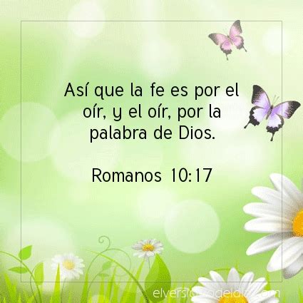 Imagen El Versiculo Del Dia Romanos 10 17