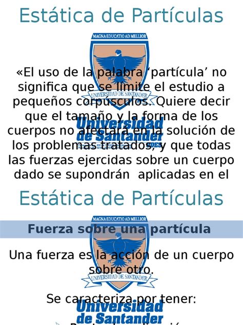PDF 2 Estática de Partículas DOKUMEN TIPS