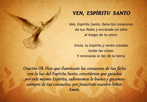 Ven espíritu santo llena los corazónes de tus fieles La Luz de la