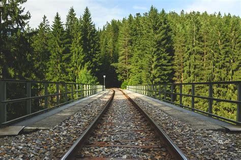 Klášterecký viadukt Jednou stopou Českem