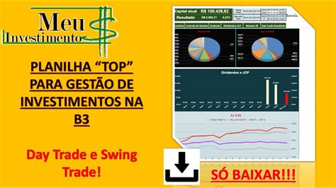 Planilha para Controlar Investimentos Download Grátis Controle Ações