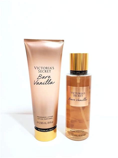 KIT VICTORIA S SECRET BARE VANILLA CREME HIDRATANTE 236ML BODY SPLASH