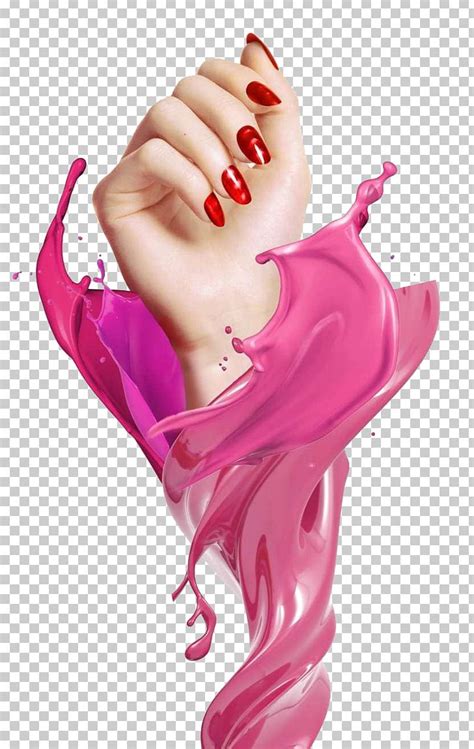 Nail Art Poster Gel Nails Artificial Nails Png Clipart Bright Brush