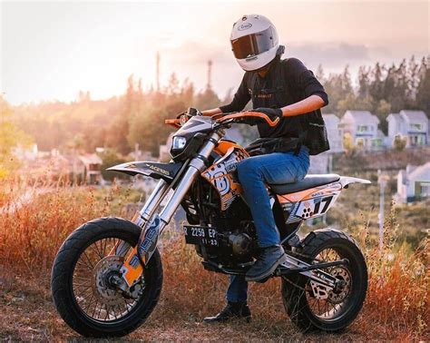 Modifikasi Klx Supermoto