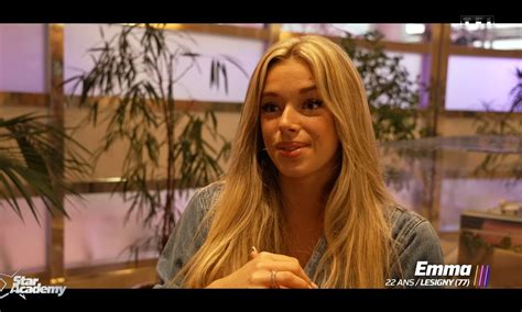 Star Academy 2024 Découvrez le portrait d Emma Star Academy TF1