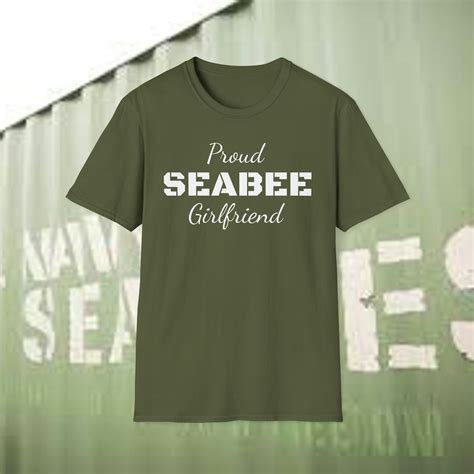 Camiseta SEABEE Girlfriend Softstyle de apoyo para el Etsy España