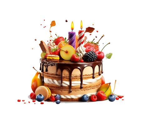 Birthday Cake Transparent Background Png