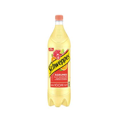 Soda aux saveurs de 4 agrumes SCHWEPPES Ivoire Supermarché
