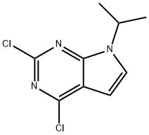 2 4 Dichloro 7 Isopropyl 7H Pyrrolo 2 3 D Pyrimidine 1227635 12 2 1H NMR