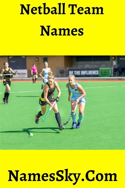 Are You Searching For Some Collections Of Netball Team Names Well Now