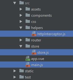 Vue Js Axios Interceptor In Vue Js Using Vuex Stack Overflow