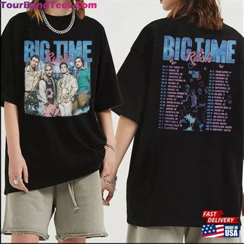 Big Time Rush Band Cant Get Enough Tour Shirt 2023 Merch Classic