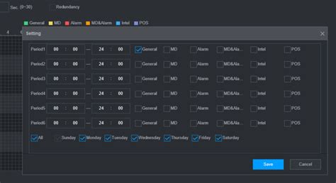 How To Setup Recording Schedules On A Dahua NVR