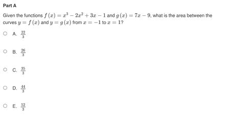 solved given the functions f x x3−2x2 3x−1 and g x 7x−9