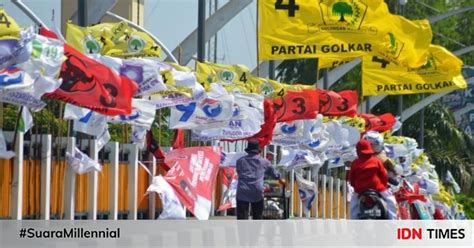 Survei Identitas Partai Lemah Jadi Sumber Polarisasi Pemilu