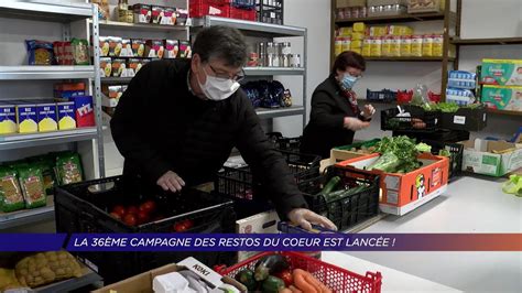 Yvelines La 36ème campagne des Restos du Coeur est lancée YouTube