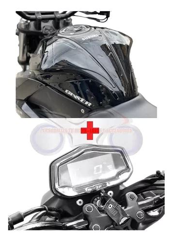 Combo Protector Tanque P Tac Metro Suzuki Gixxer Fi Naked Env O Gratis
