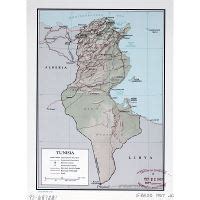 Large Detailed Political And Administrative Map Of Tunisia With Roads