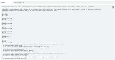 [expo] error failed to initialize react native reanimated library · issue 3796 · software