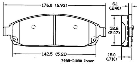 Jeep Grand Cherokee Omniparts Brake Pad 13054198 Jeep Commander 13054198 Infiniti Warwick Ri