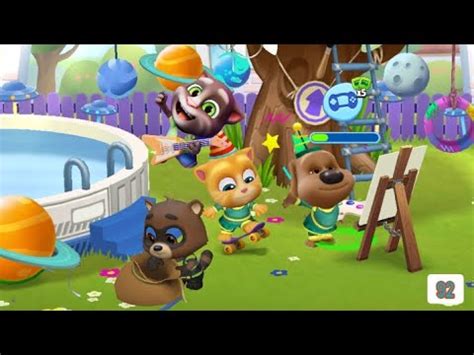 My Talking Tom Friends New Space Update Gameplay Walkthrough Episode 92