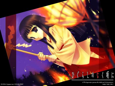 Furude Rika Higurashi No Naku Koro Ni Image By 07th Expansion
