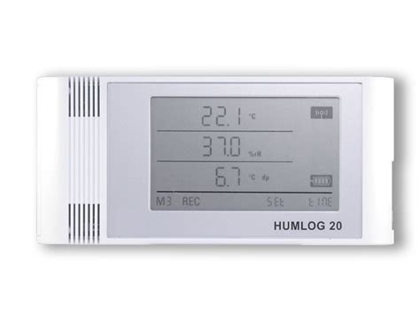 HUMLOG20 Datalogger For Temp Humidity Air Pressure CO2 Abbeon