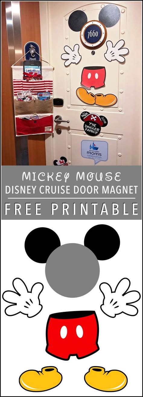 Template Free Disney Cruise Door Printables Printable Computer Tools