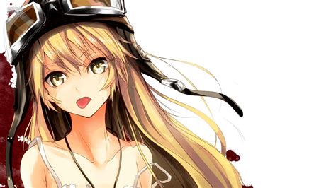 Fondos De Pantalla Ilustraci N Rubia Pelo Largo Serie Monogatari