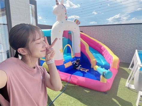 辻希美自宅プールで遊ぶ息子の姿を公開もう外が暑すぎる 話題 ABEMA TIMES アベマタイムズ