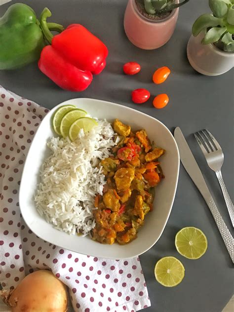 Poulet Au Curry Facile Et Rapide Sain Plicit Et Gourmandise