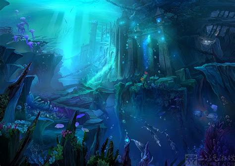 Background Undersea City By Ecystudio On DeviantART Underwater City