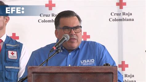 Estados Unidos dona a Colombia un millón de dólares en materiales para