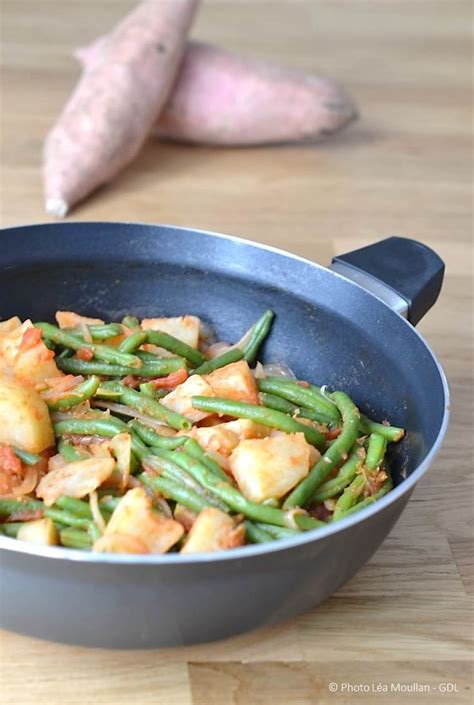 Po L E De Haricots Verts Et Patate Douce Les Gourmandises De L A