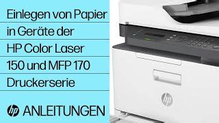 HP Color Laser MFP 170 Druckerserie Einrichtung HP Support