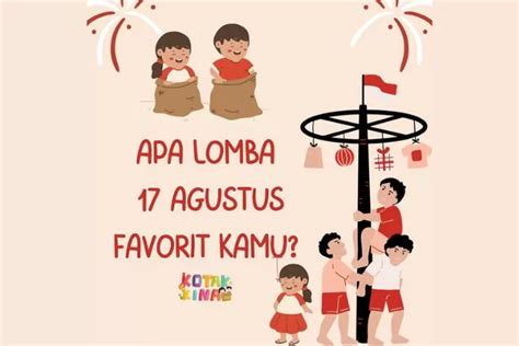 Ide Lomba 17 Agustus Unik Dan Lucu Untuk Dewasa Anak Ibu Ibu Dan