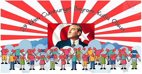 29 Ekim Cumhuriyet Bayramı Fotoğraf Yapıştırma Pano 25 Kişi Meb Ders