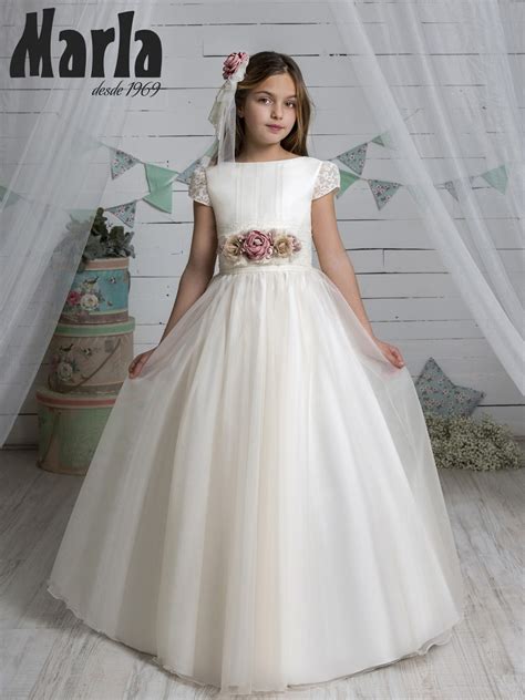 Vestido Comuni N Marla Modelo L Vestidos De Comuni N Para Ni A