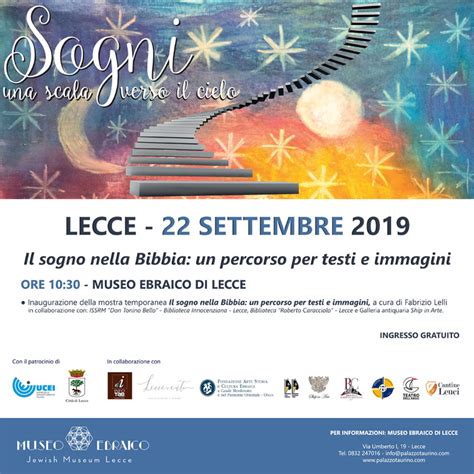 Il Sogno Nella Bibbia Un Percorso Per Testi E Immagini Museo Ebraico