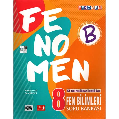Fenomen S N F Lgs Fen Bilimleri Soru Bankas B Kitab