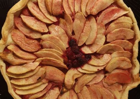 Recette Tarte Aux Pommes Et Framboises Babecook Livre De Cuisine